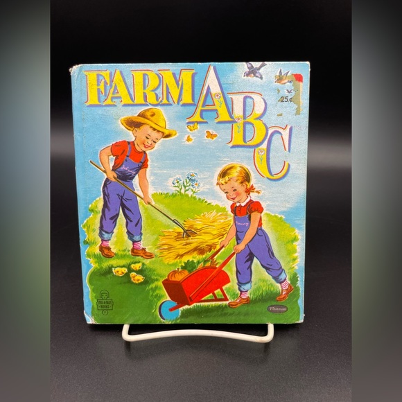 Other | Farm Abc Tell A Tale Vtg 1954 Childrens Book | Poshmark